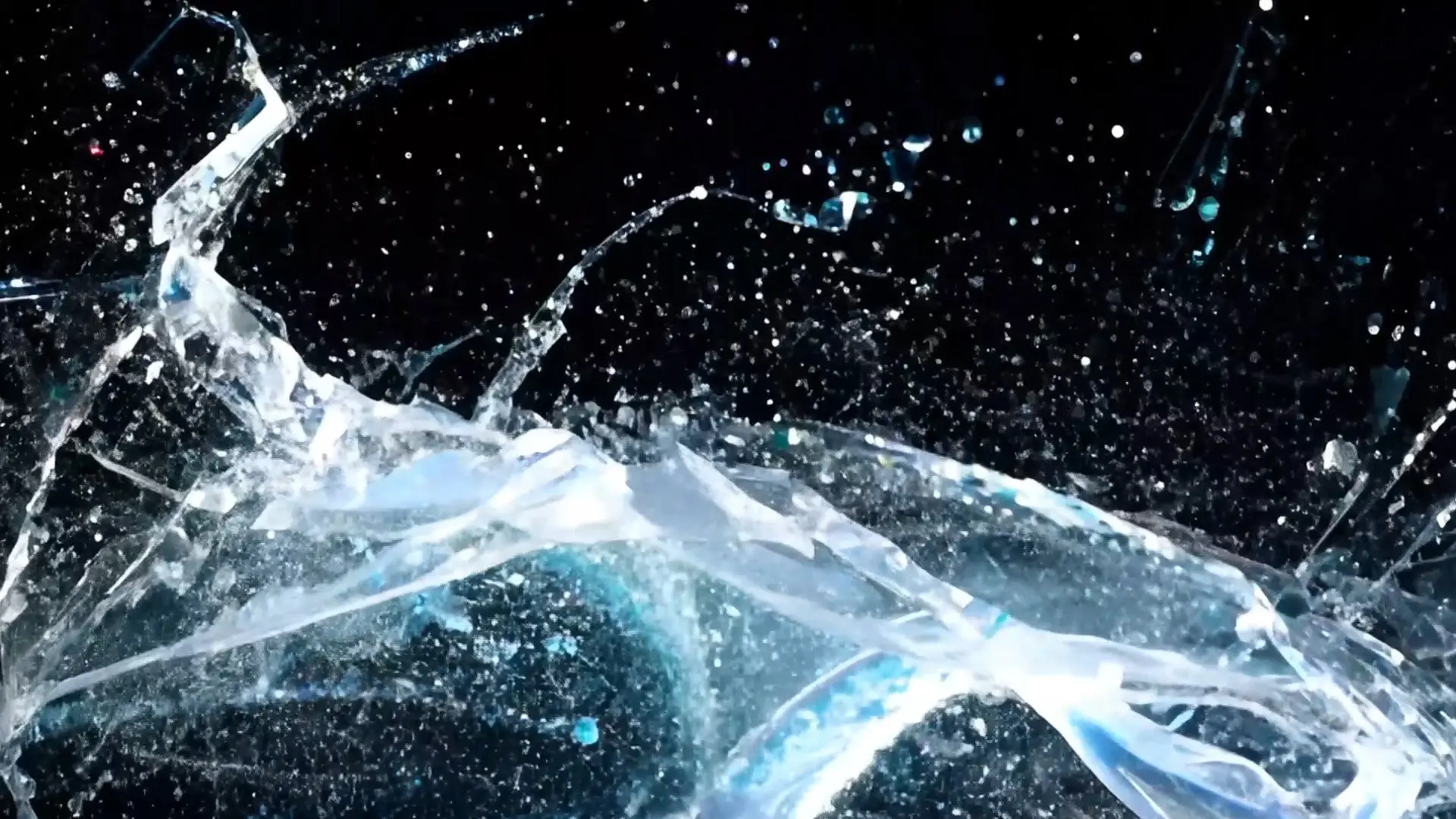 Crystal Clear Water Explosion Overlay For Aquatic Theme Videos | Videos